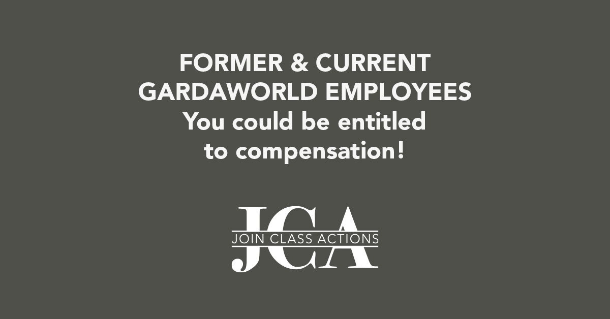 Garda World Survey - Join Class Actions