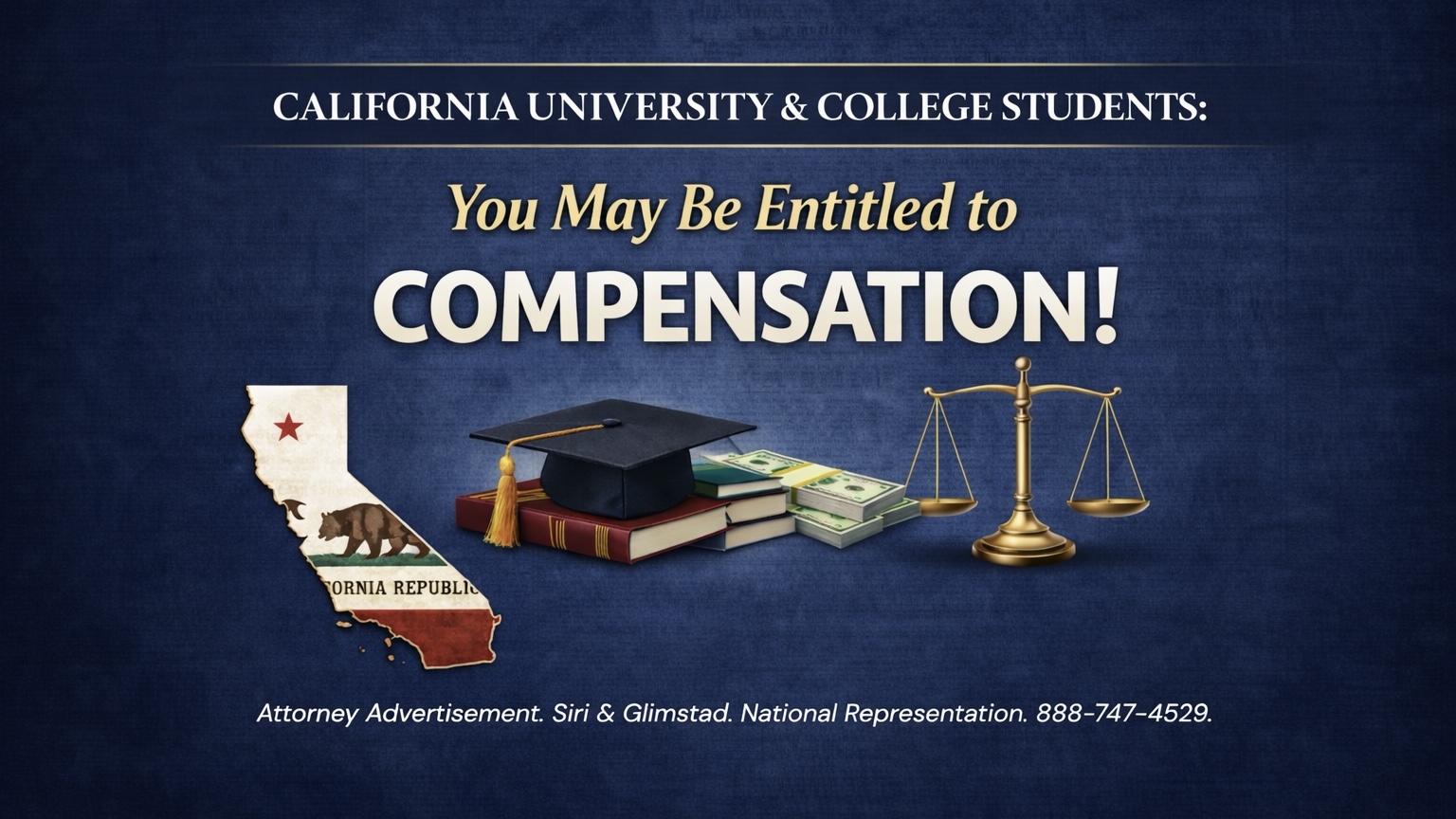 Attention California University and College Students - Join Class Actions